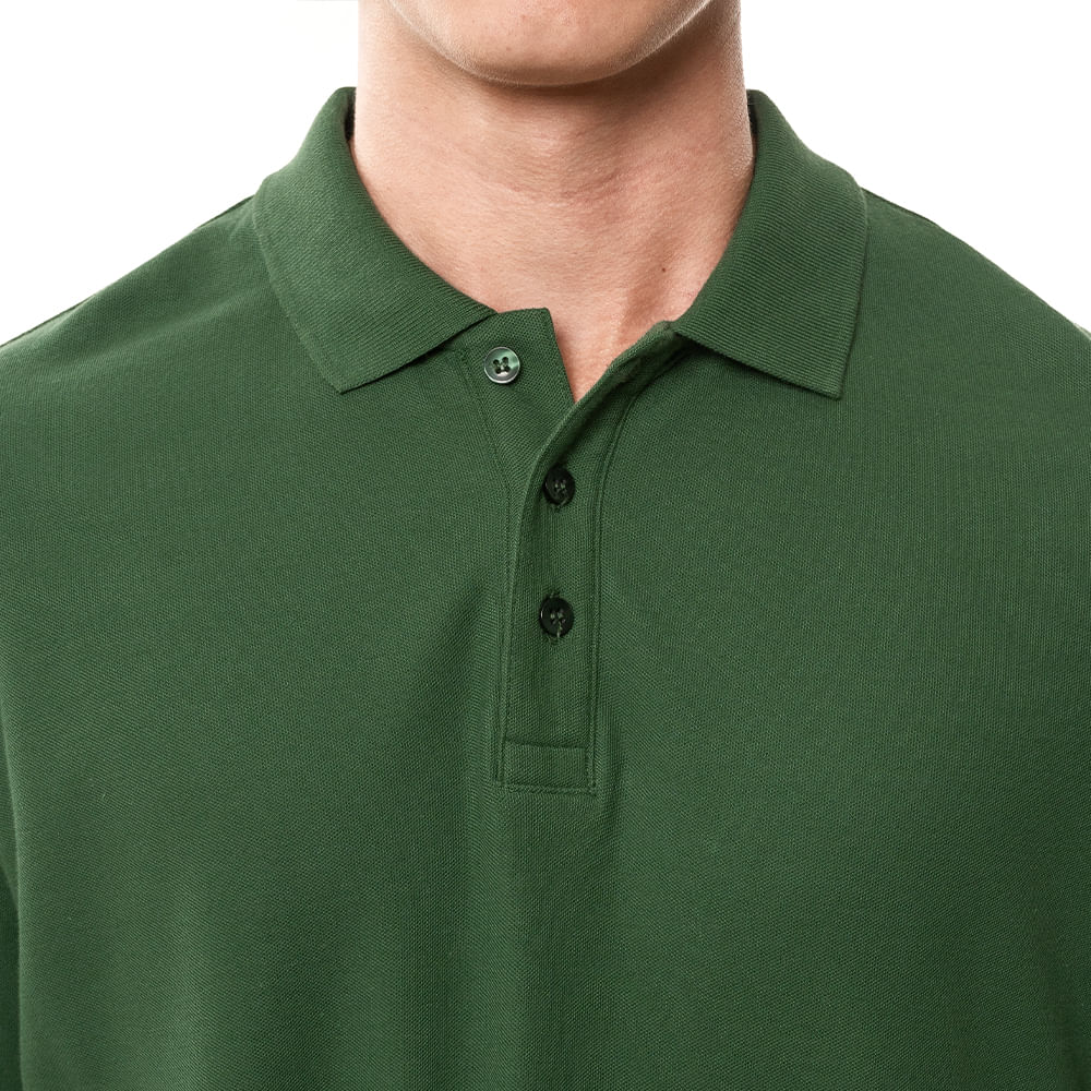 Polo Basic Algodon Pima Dark Green - Unity Stores